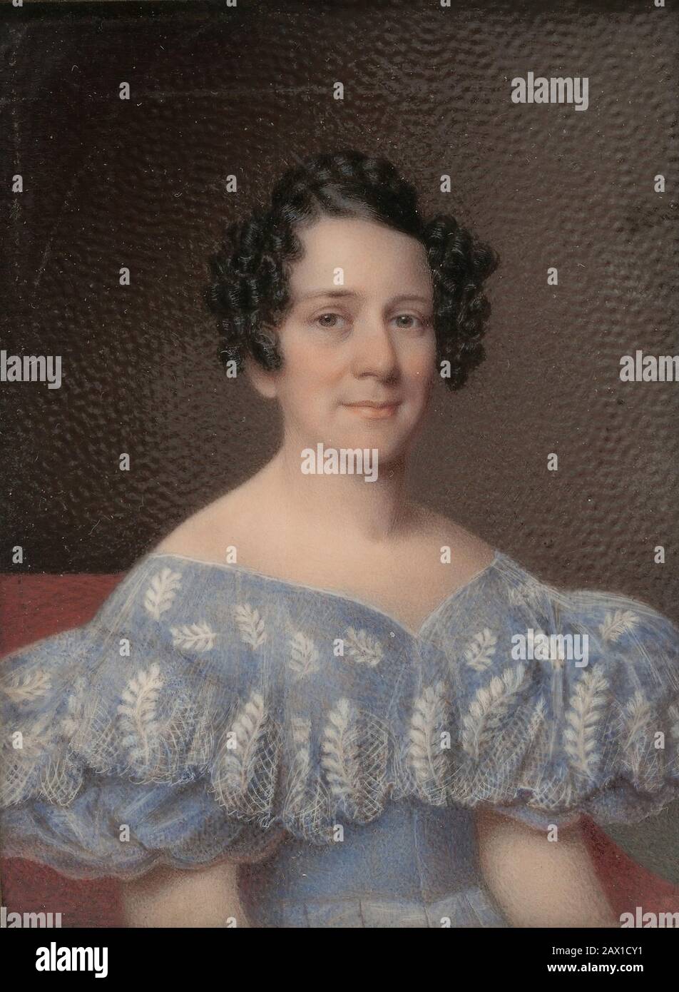 Portrait of a Lady, ca. 1835 Stock Photo - Alamy