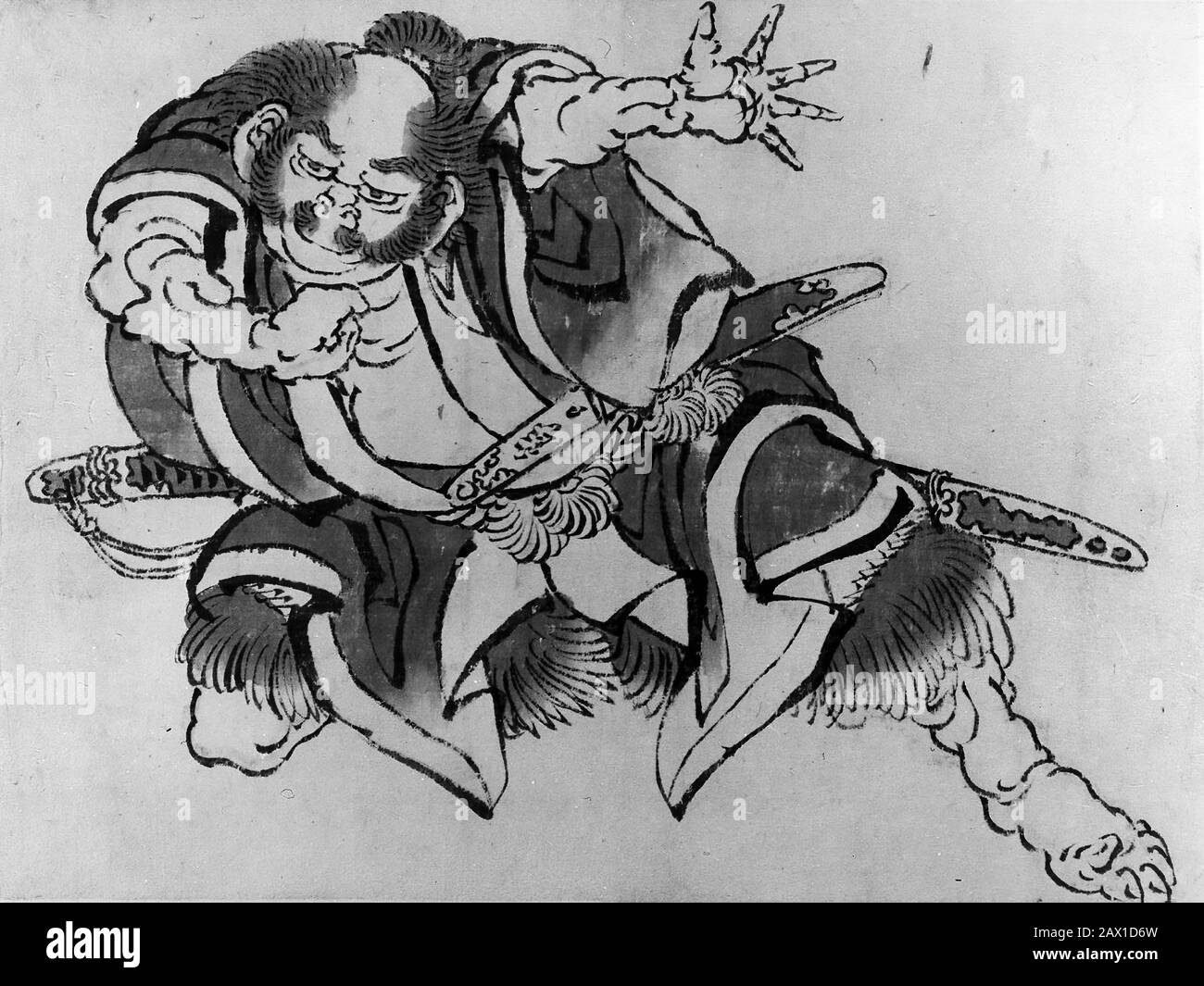 Sakata Kintoki, 18th-19th century. Edo period (1615-1868 Stock Photo ...