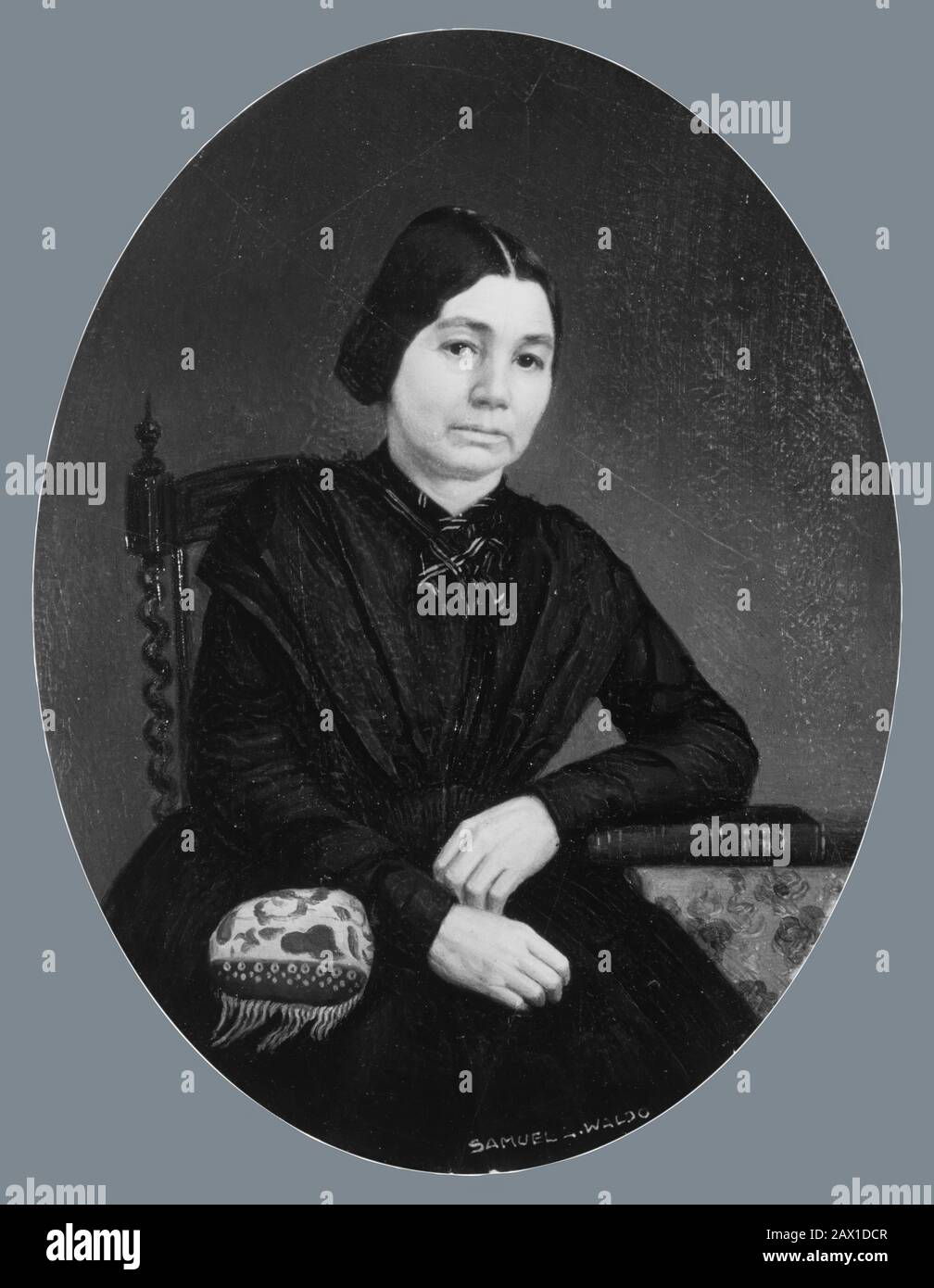 Oil painting portrait woman 1850 hi-res stock photography and images ...