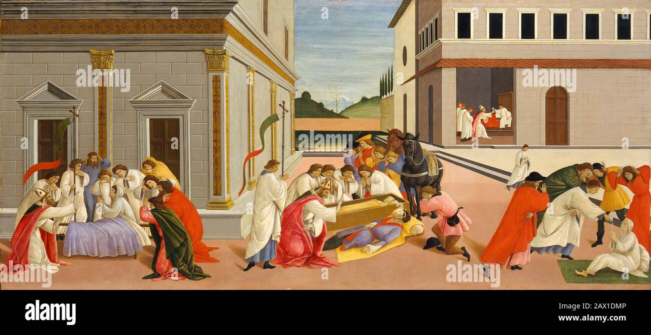 Three Miracles of Saint Zenobius, ca. 1500 Stock Photo - Alamy