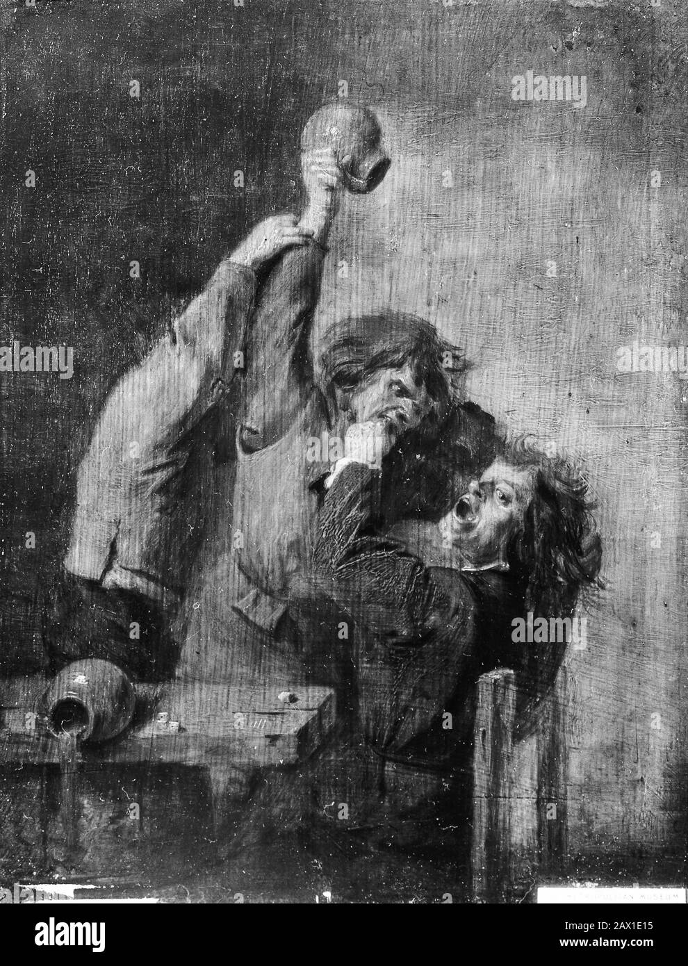 The Brawl Stock Photo - Alamy