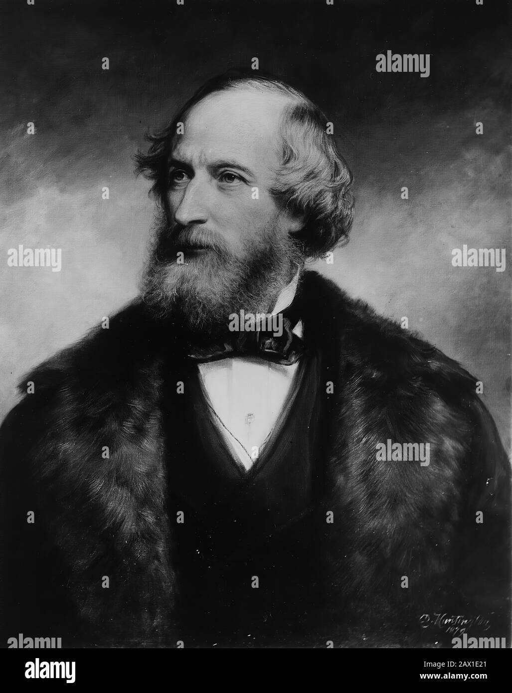 Cyrus W. Field, 1879 Stock Photo - Alamy