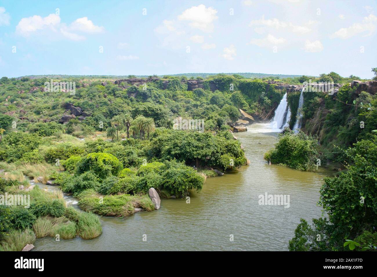 Ethipothala falls in Andhra Pradesh (India Stock Photo - Alamy