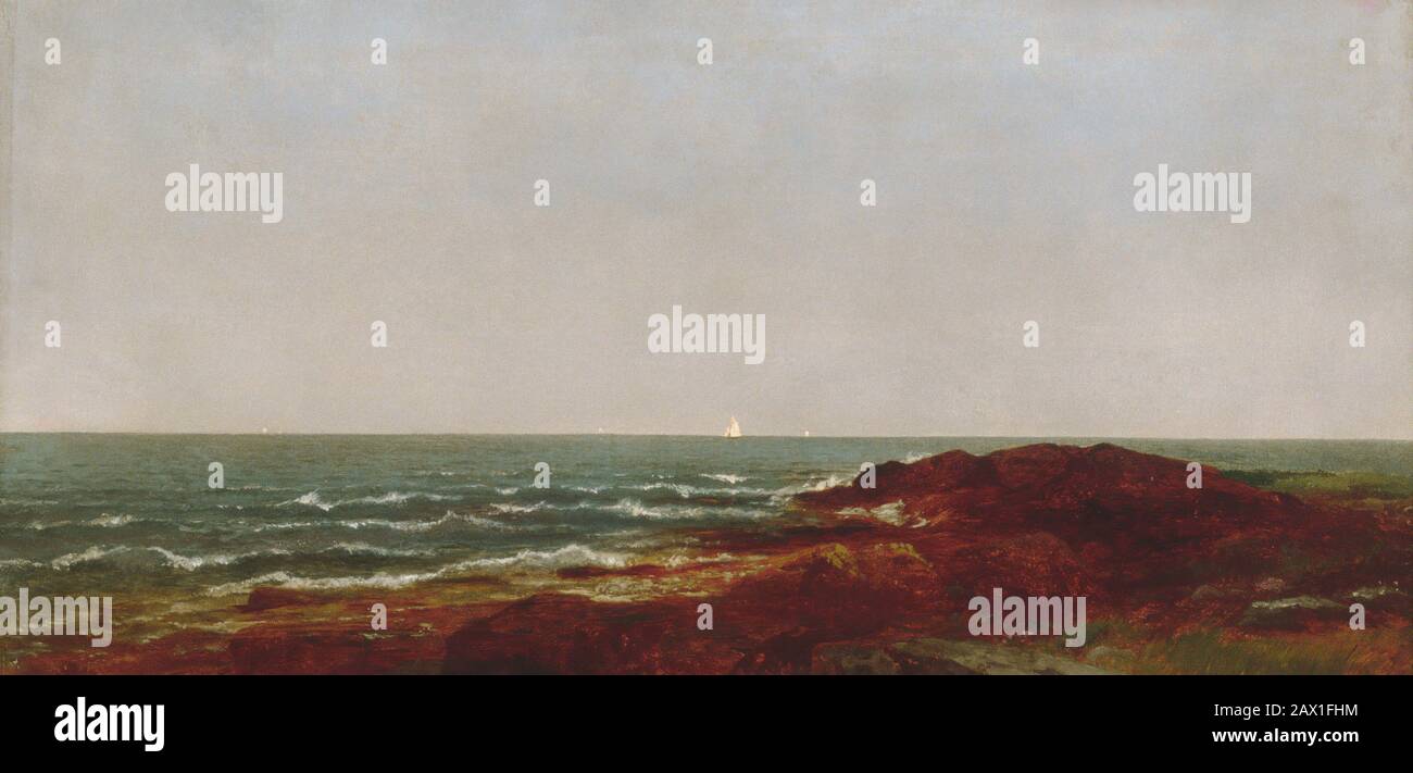 The Sea, 1872 Stock Photo - Alamy