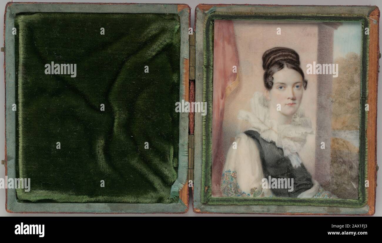 Portrait of a Lady, 1822 Stock Photo - Alamy