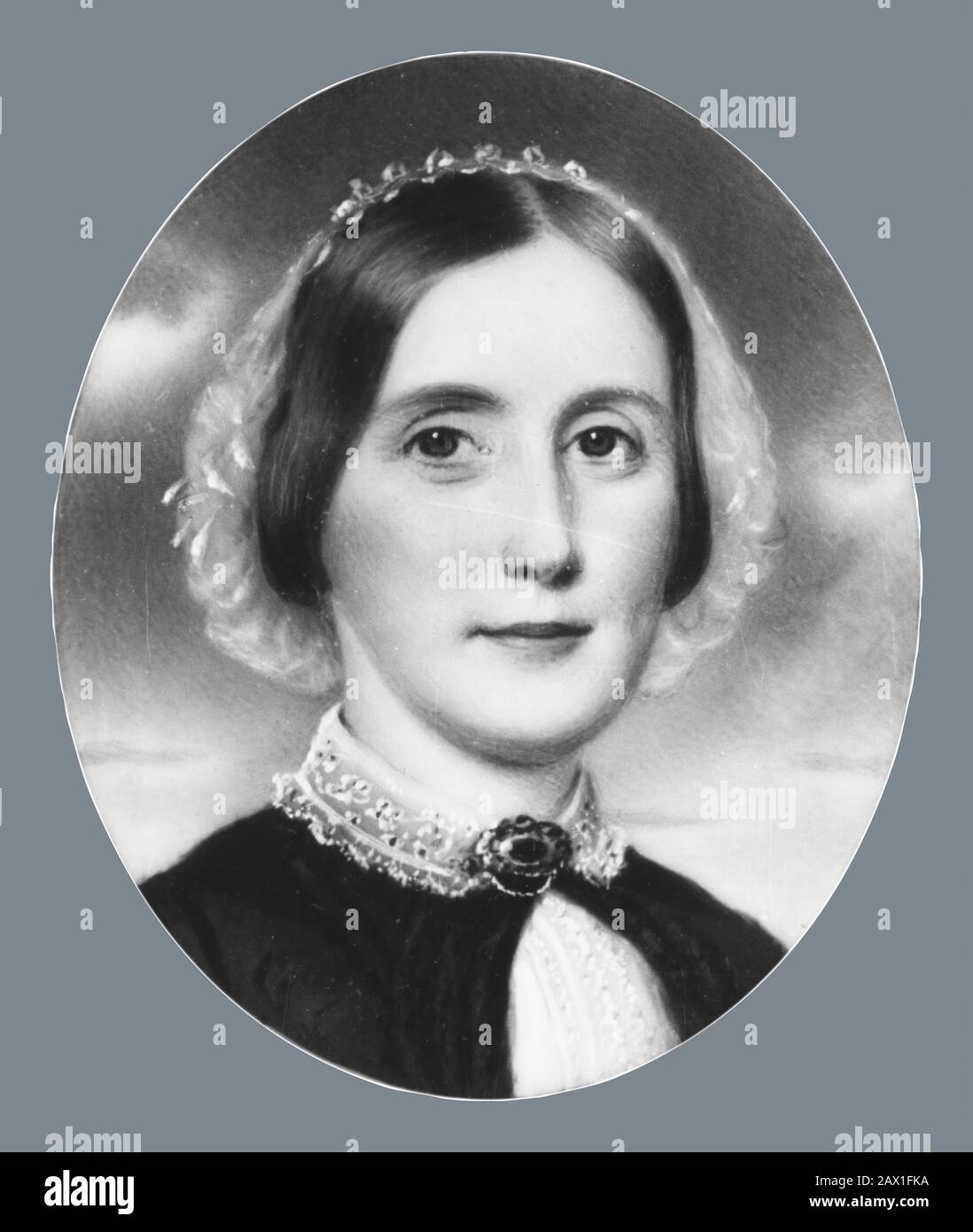 Mrs. George P. Burne, 1852 Stock Photo - Alamy