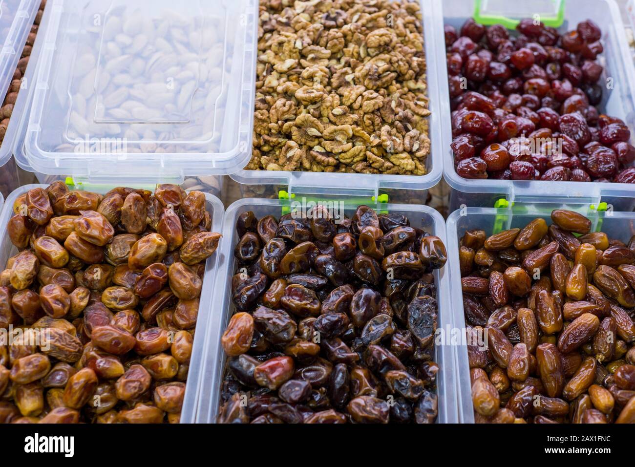 Dates in plastic containers hi-res stock photography and images - Alamy