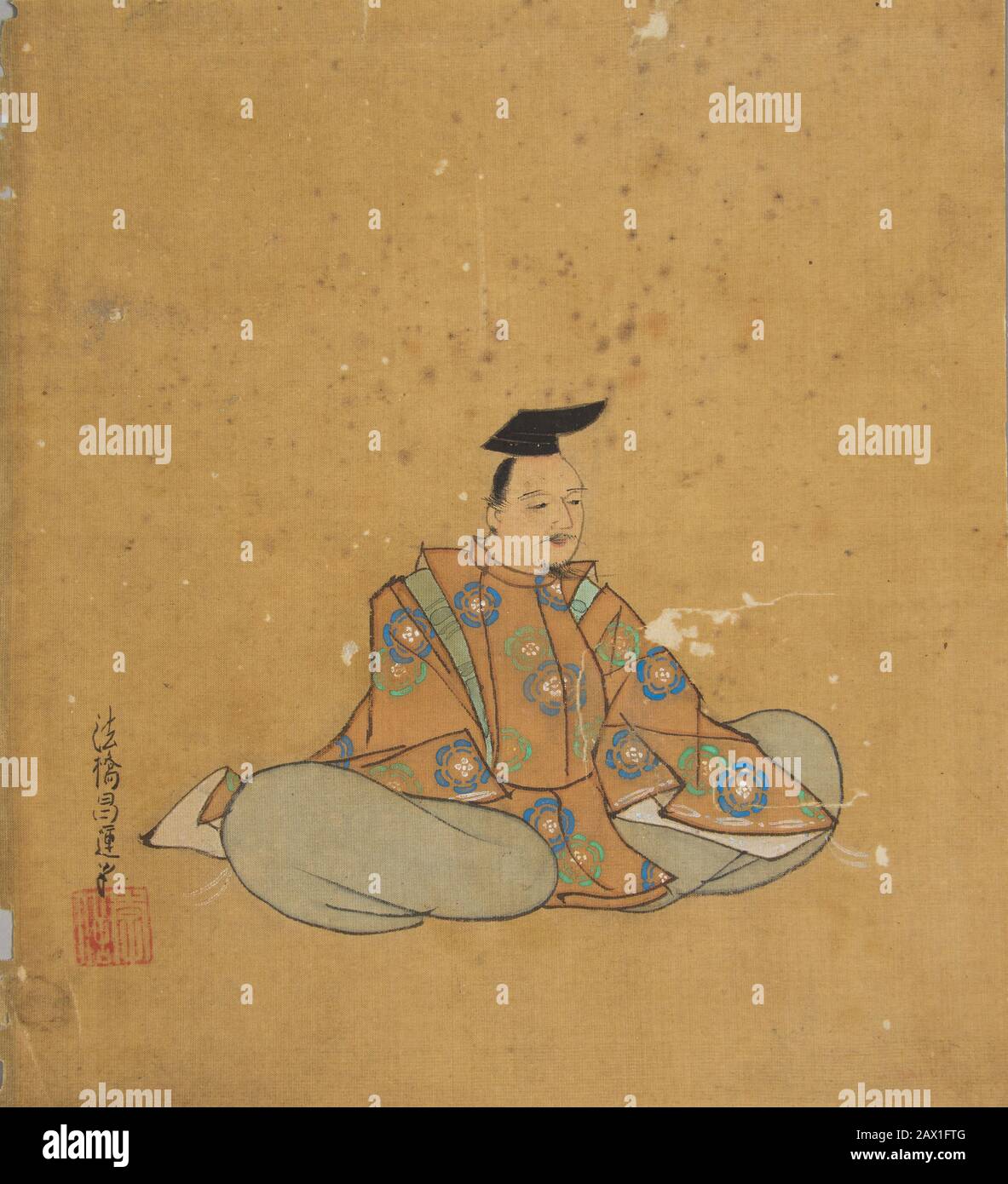 Immortal Poet, 17th century Stock Photo - Alamy