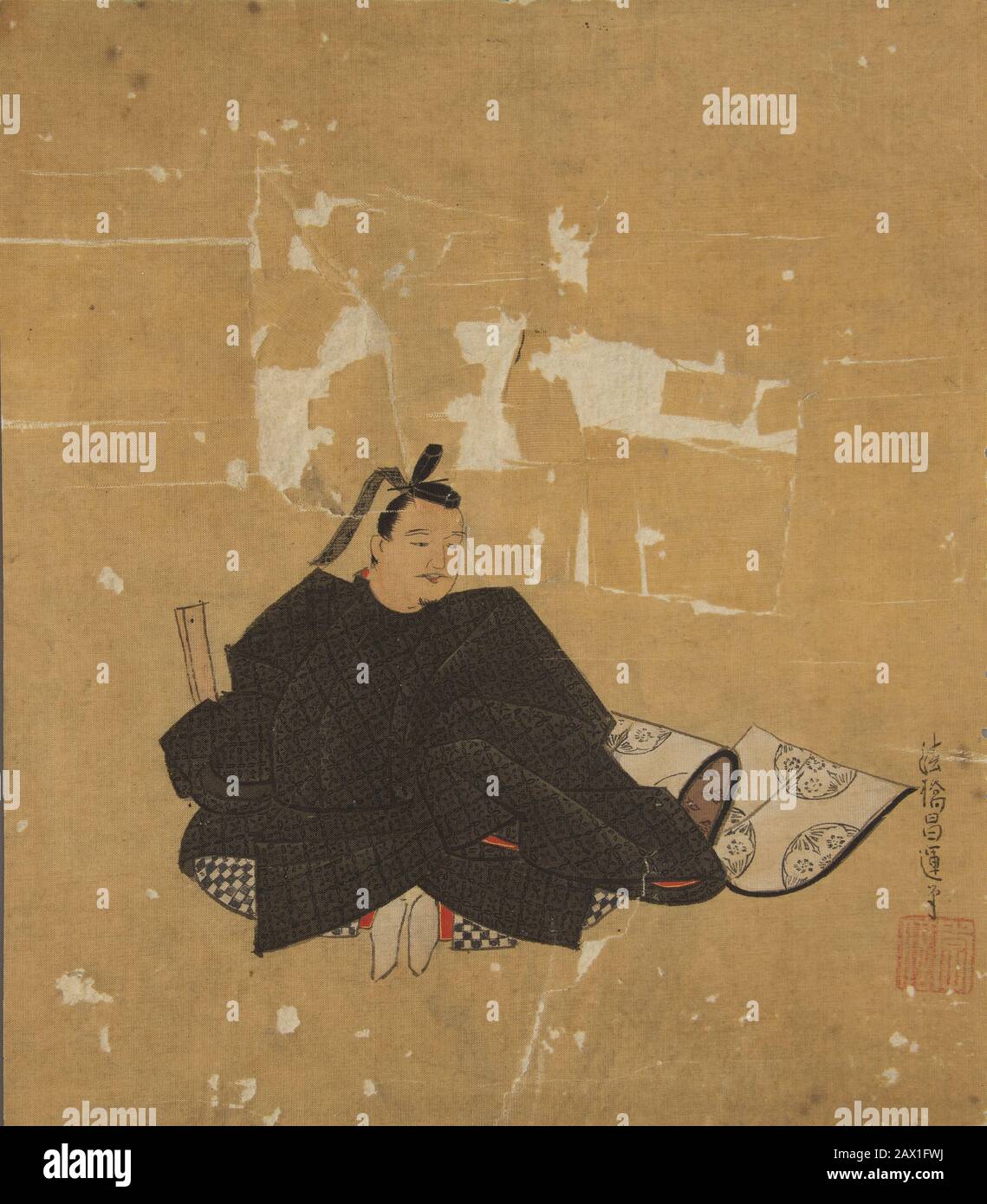 Immortal Poet, 17th century Stock Photo - Alamy