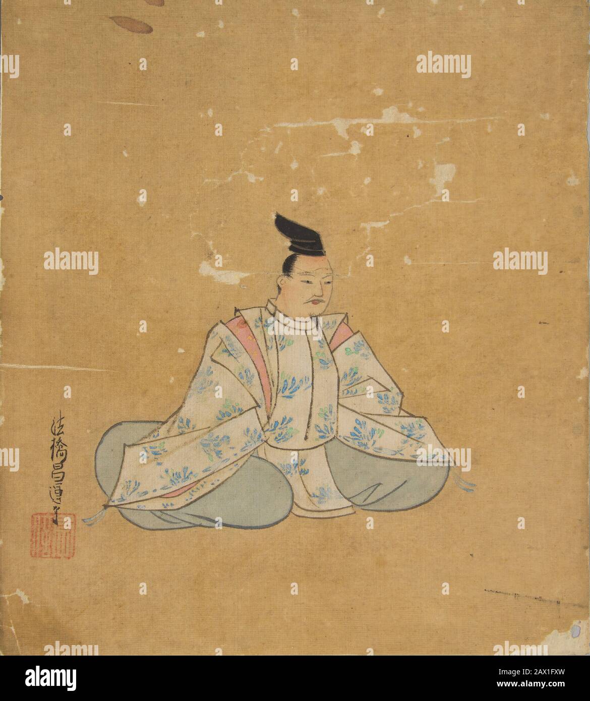 Immortal Poet, 17th century Stock Photo - Alamy