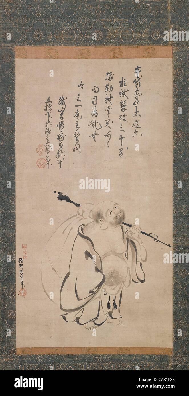 Hotei, 1616. Hotei, a popular figure in the Zen pantheon, is often ...