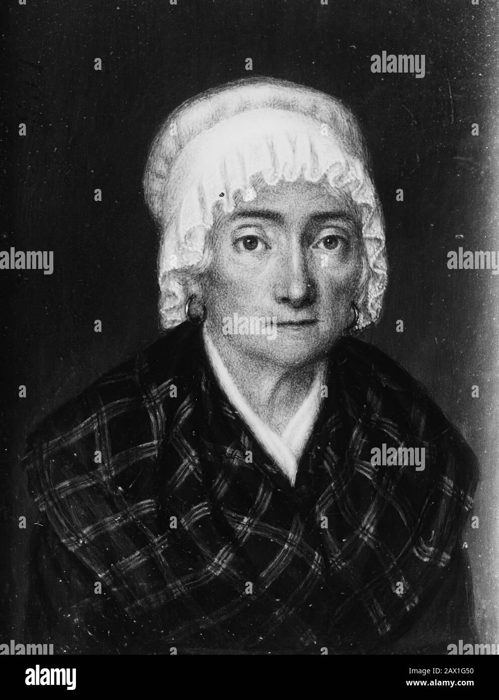 Mrs. Daniel Strobel Jr. (Anna Church), ca. 1830 Stock Photo - Alamy