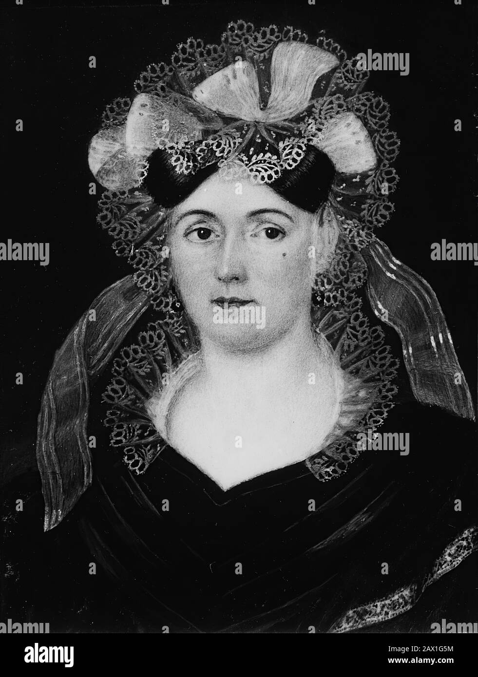 Self portrait, ca. 1830 Stock Photo - Alamy