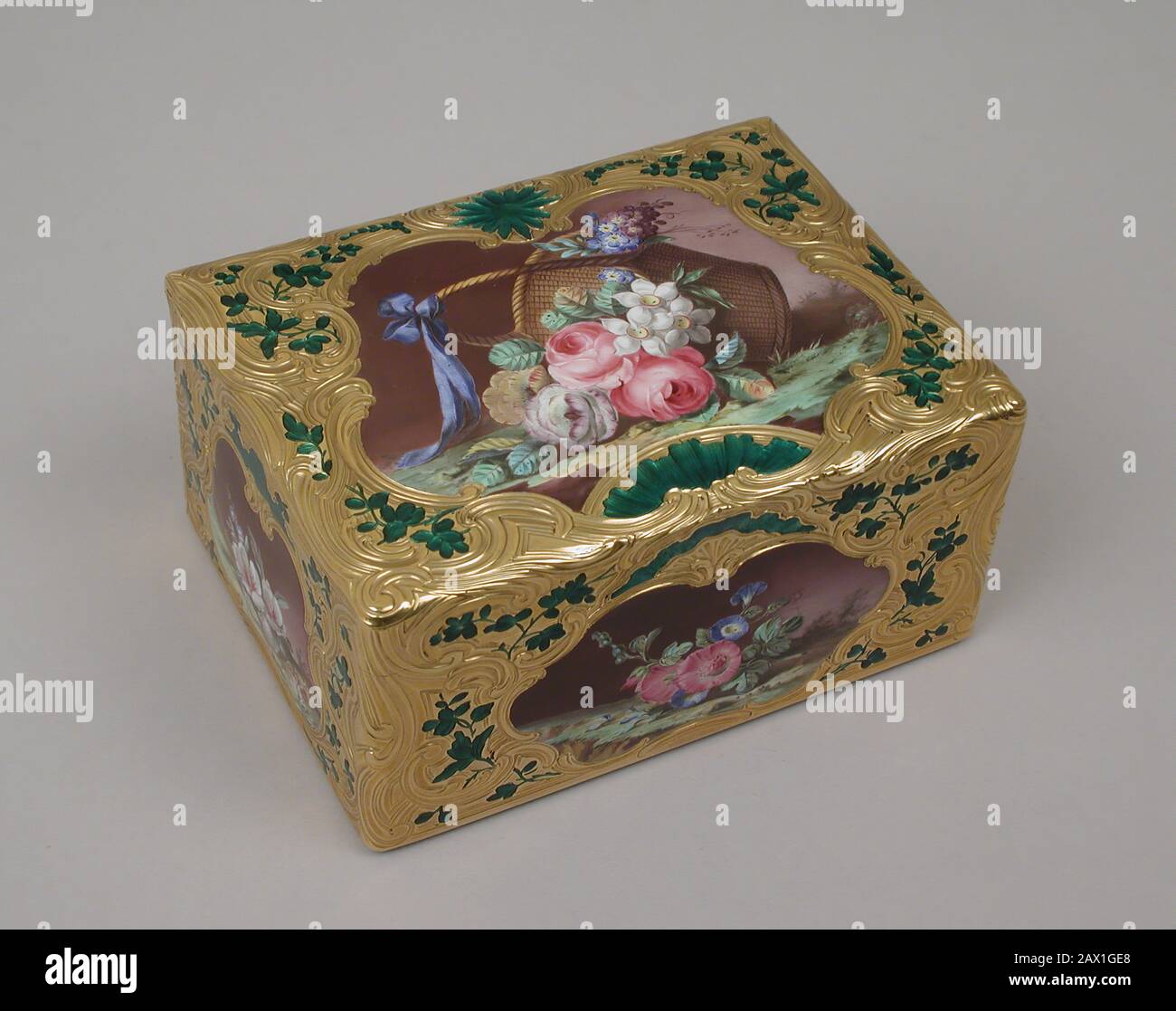 Rococo flower france hi-res stock photography and images - Alamy