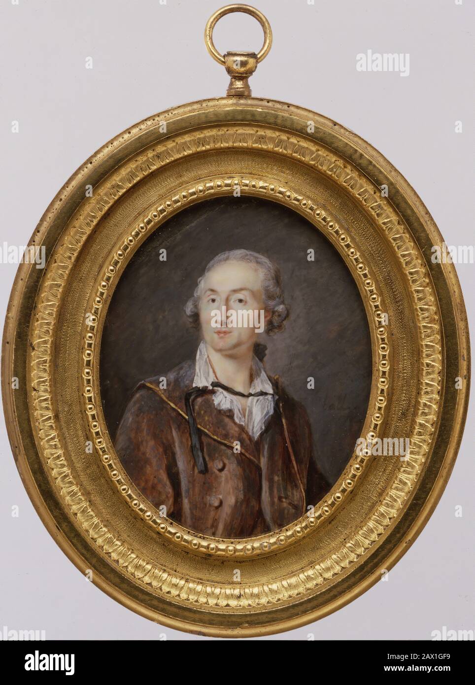 The Painter Louis Joseph Maurice (1730-1820), 1772 Stock Photo - Alamy
