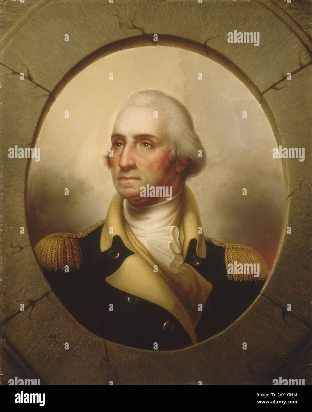 George Washington, ca. 1846 Stock Photo - Alamy