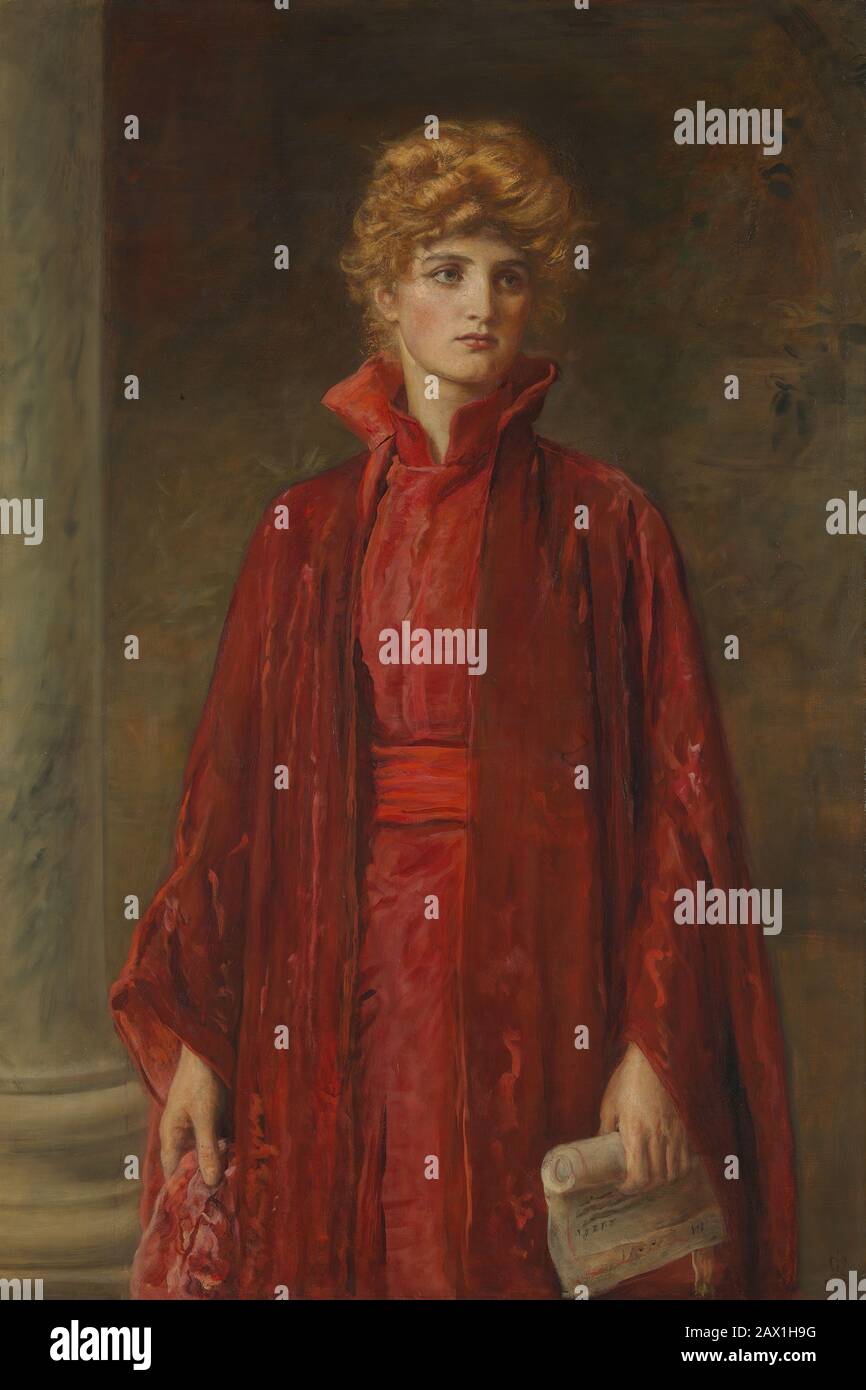 Portia, 1886. Actress Ellen Terry (1847-1928) in one of her most famous ...