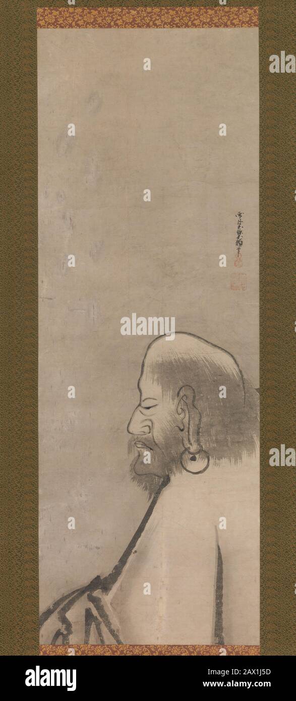 Portrait of Daruma, early 17th century. Daruma is recognized as the ... Portrait of Daruma, early 17th century. Daruma is recognized as the ...