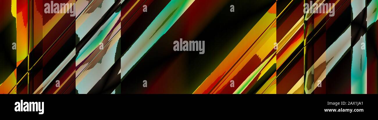 Digital art, high resolution panoramic abstract objects, Germany Stock ...