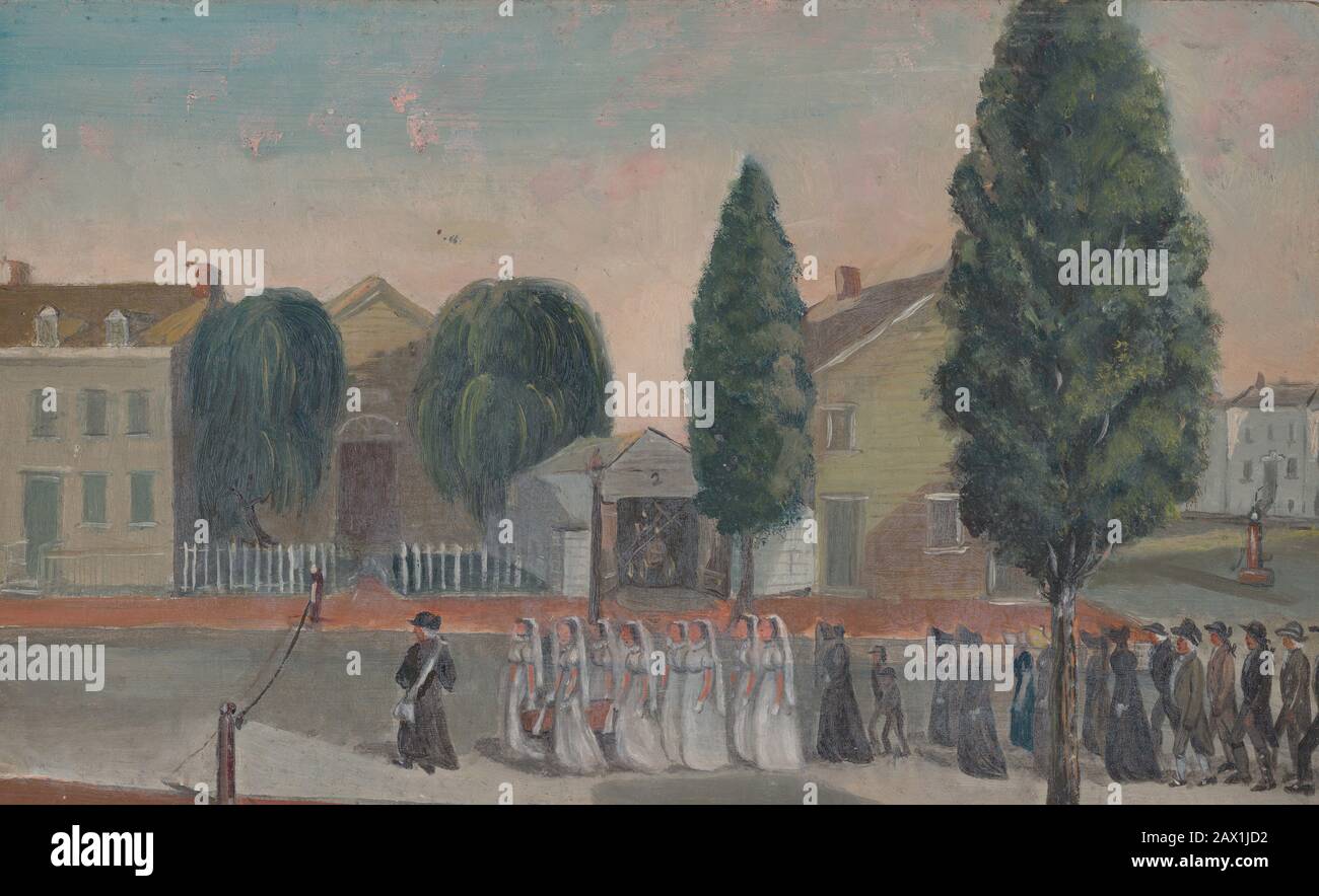 Infant Funeral Procession, 1870s Stock Photo - Alamy