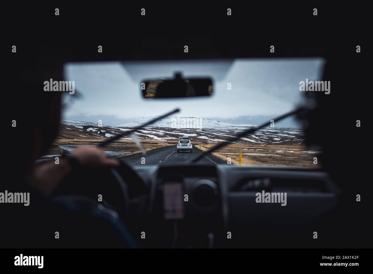 Two people driving car hi-res stock photography and images - Alamy