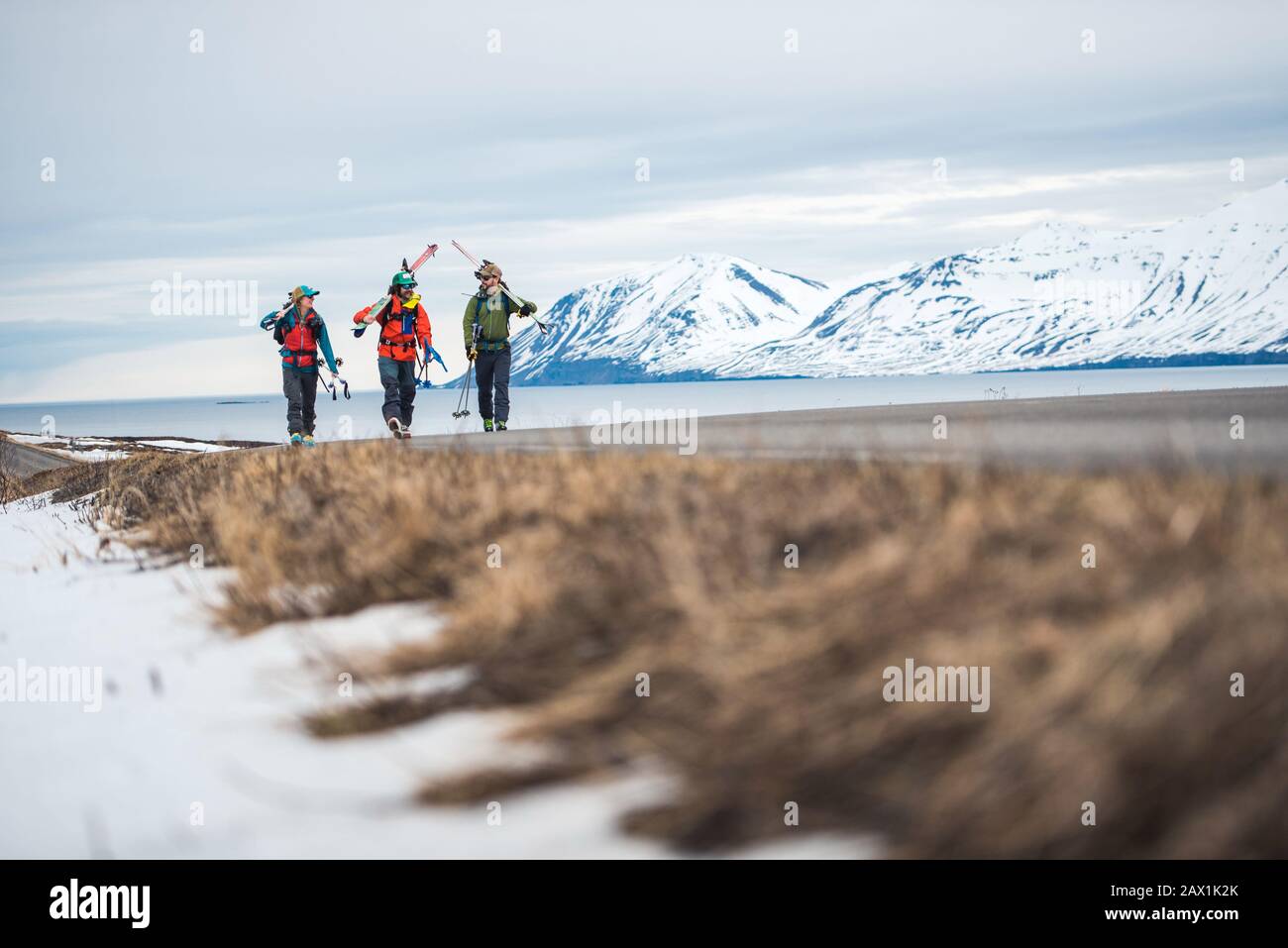 Man walk behind woman hi-res stock photography and images - Alamy