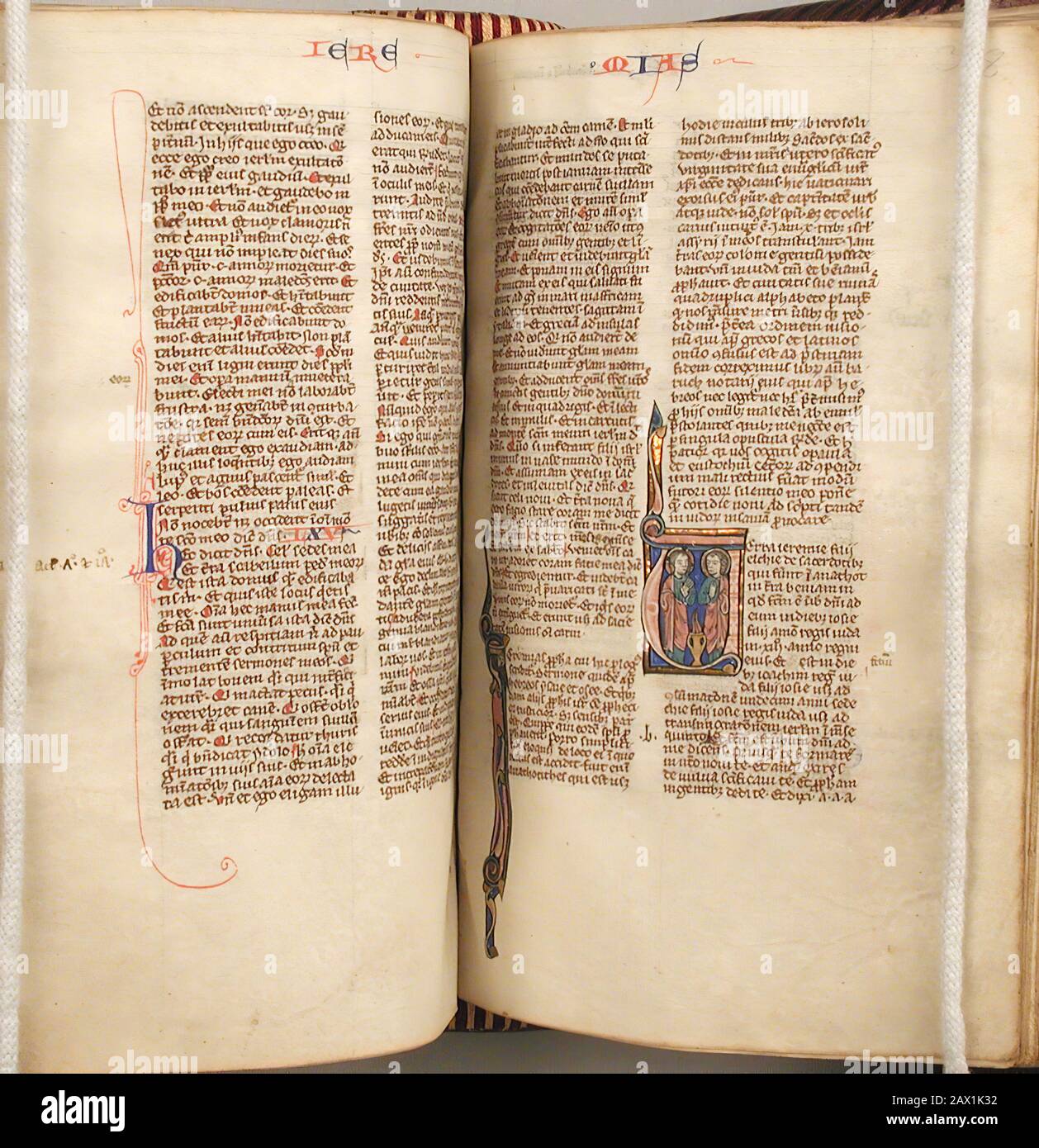 Medieval Bible Book Open High Resolution Stock Photography and Images ...