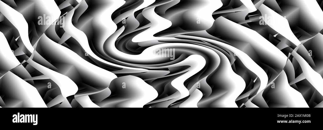 Digital art, high resolution panoramic abstract objects, Germany Stock ...