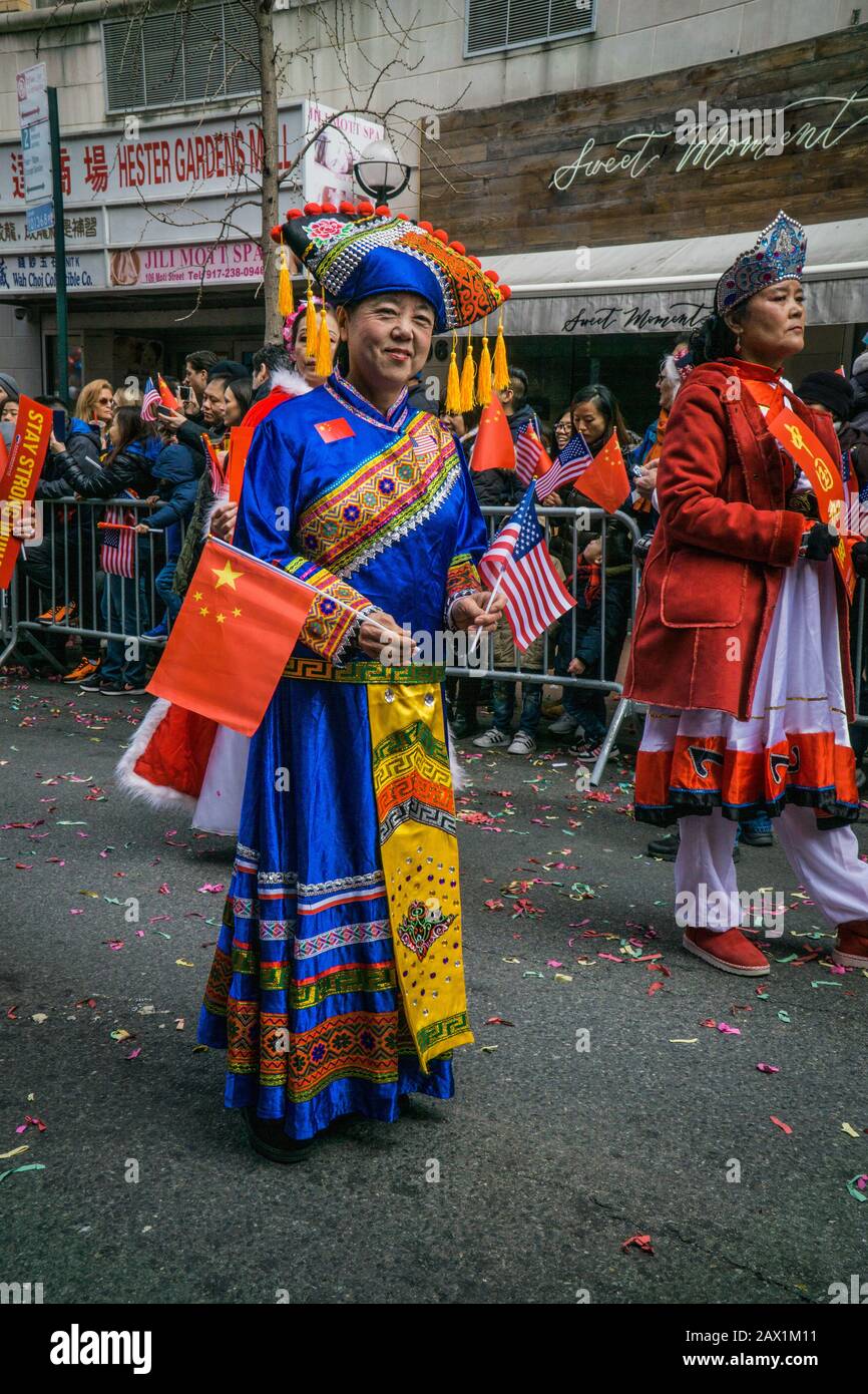 Lunar New Year Parade in Chinatown celebrating the Year of The Rat ...