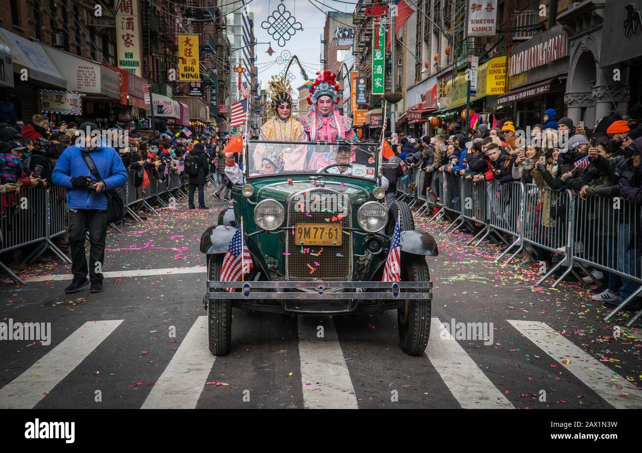 Lunar New Year Parade in Chinatown celebrating the Year of The Rat ...