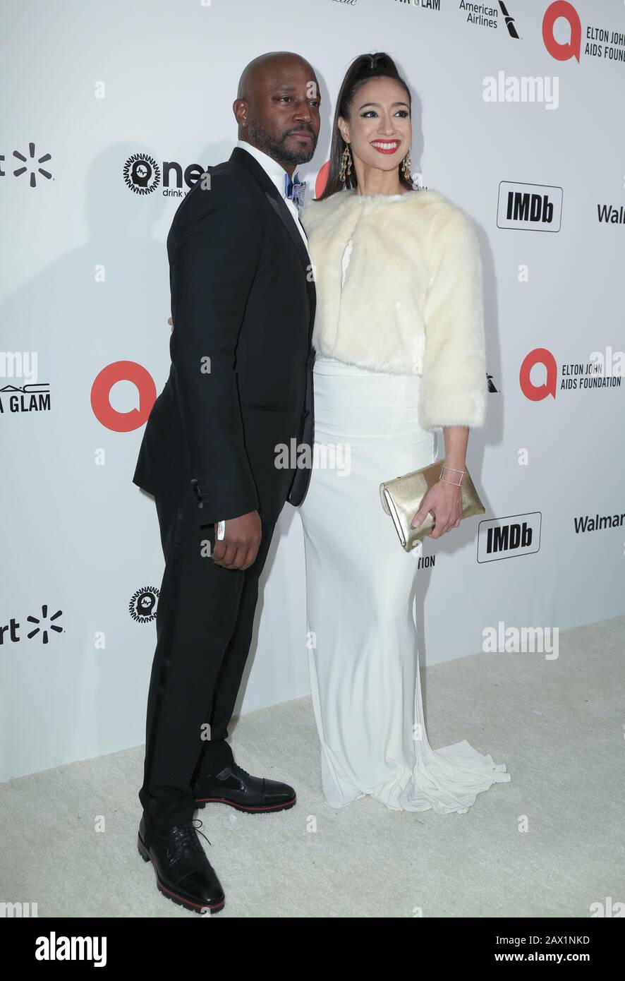 09 February 2020 - West Hollywood, California - Taye Diggs, Kristi ...