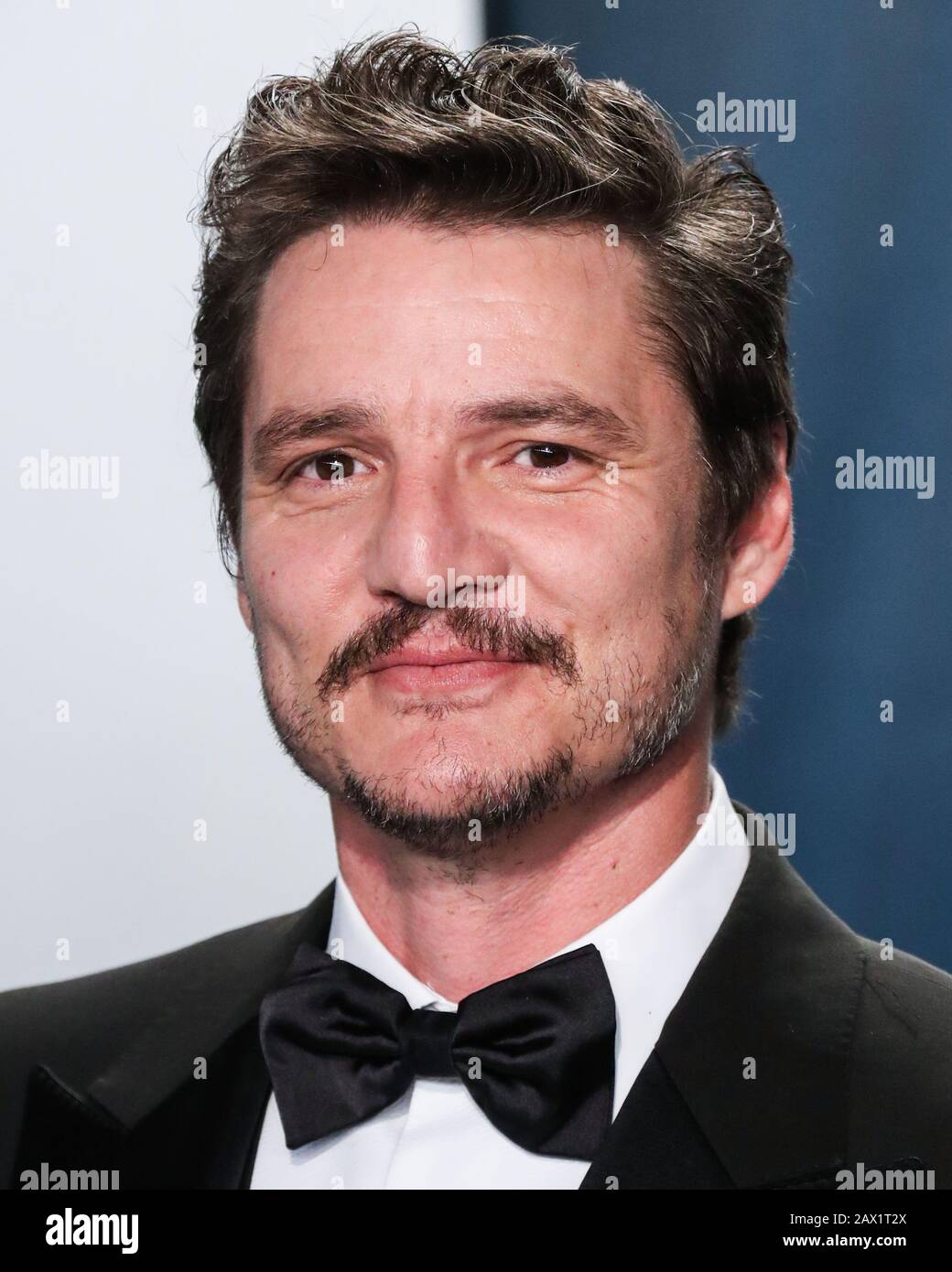BEVERLY HILLS, LOS ANGELES, CALIFORNIA, USA - FEBRUARY 09: Pedro Pascal ...