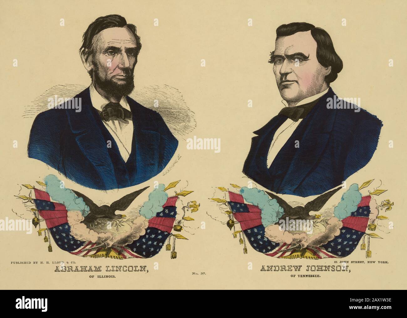 Abraham lincoln banner hi-res stock photography and images - Alamy