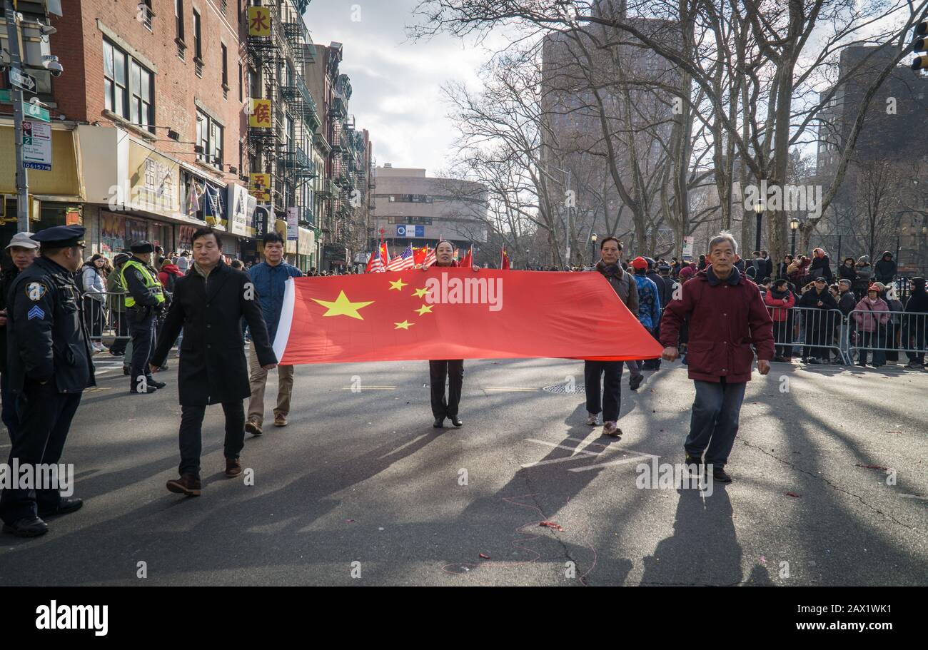 Lunar New Year Parade in Chinatown celebrating the Year of The Rat ...