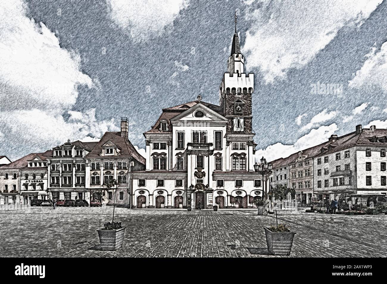 Lobau saxony hi-res stock photography and images - Alamy