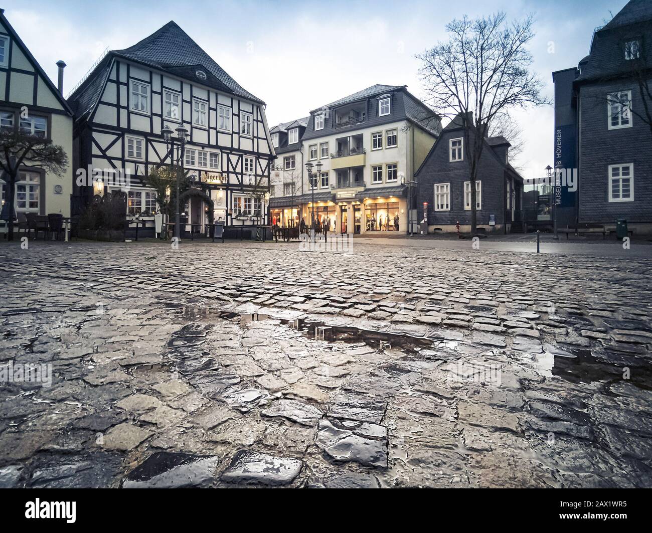 Brilon, North Rhine Westphalia / Germany - February 10th 2020: Brilon ...