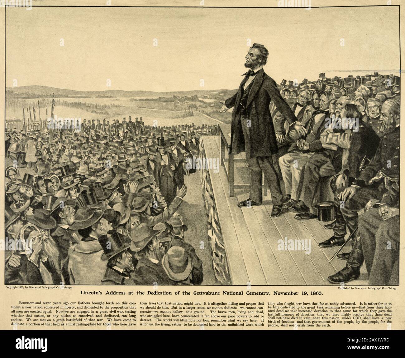 Battle of gettysburg address hi-res stock photography and images - Alamy