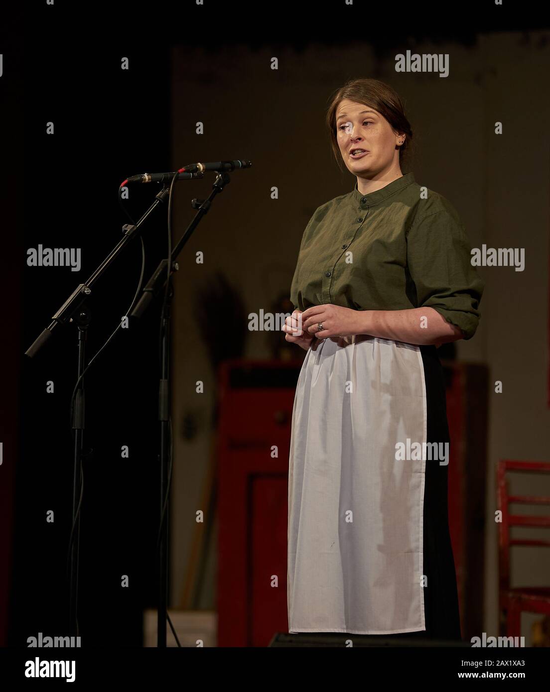 8 February 2020. Elgin Town Hall, Elgin, Moray, Scotland, UK. This is a ...