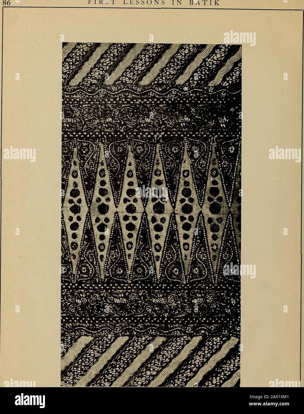 First lessons in batik; a handbook in batik, tie-dyeing and all pattern ...