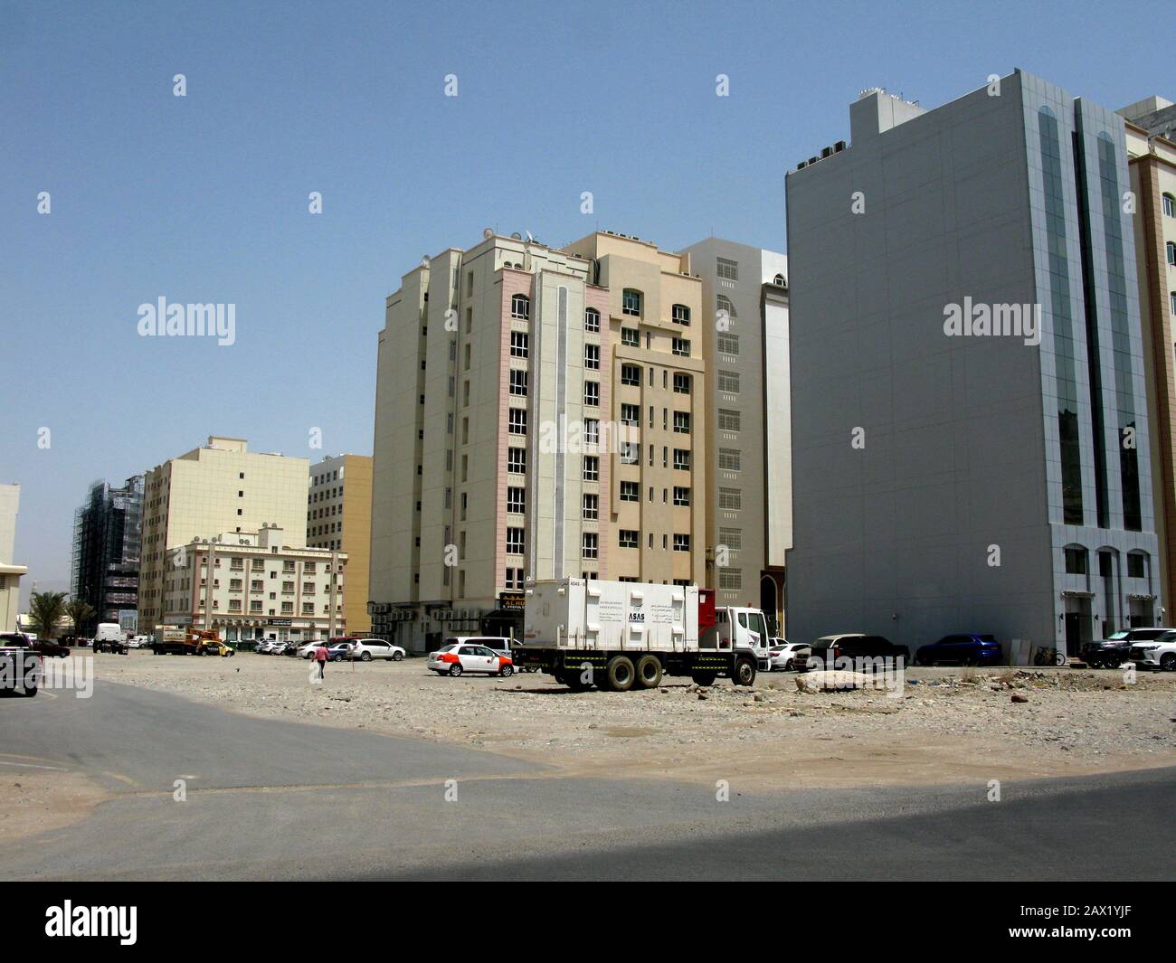 New Buildings, Muscat Stock Photo - Alamy