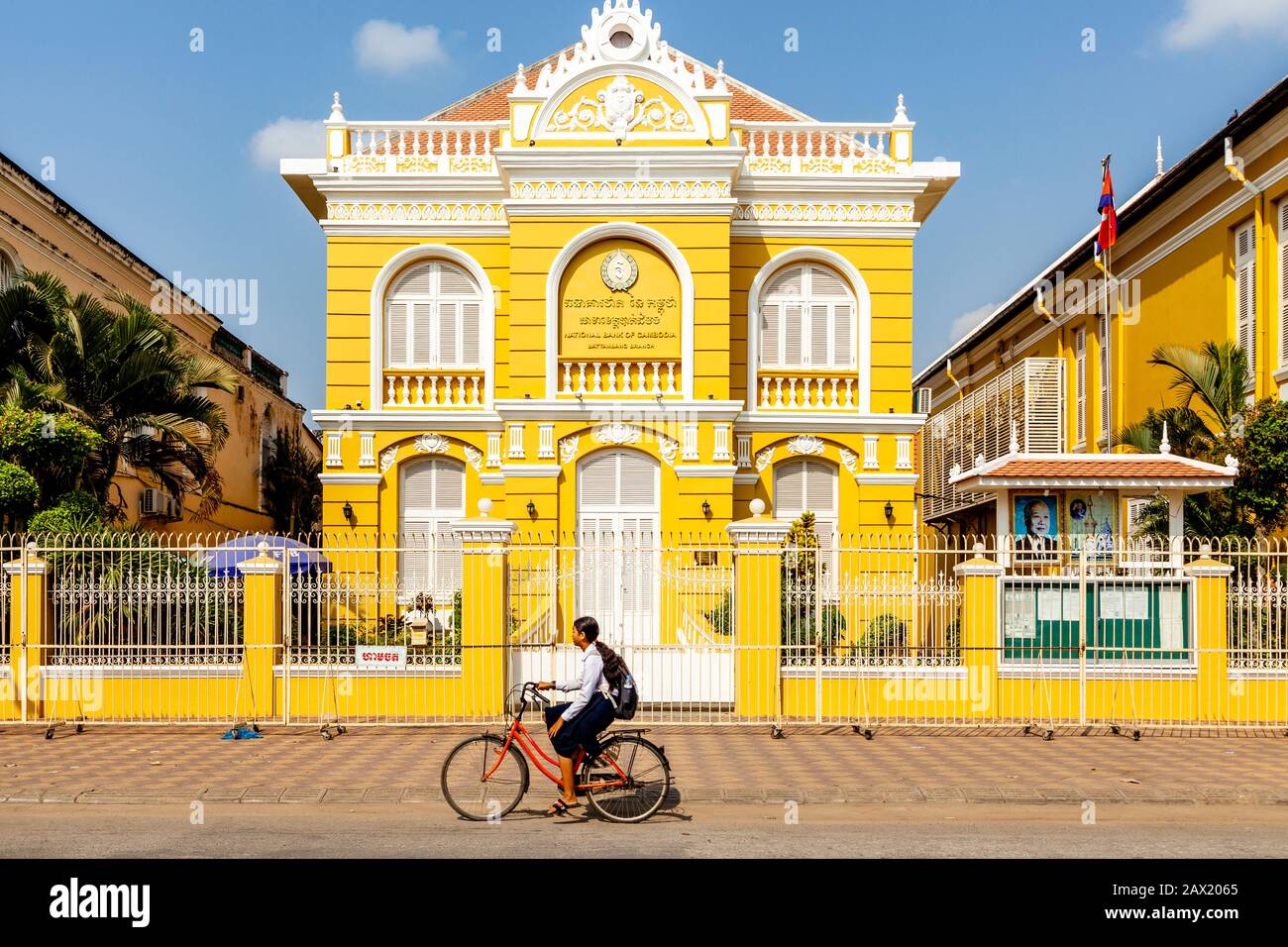 Colonial Era Buildings, Battambang, Cambodia Stock Photo - Alamy