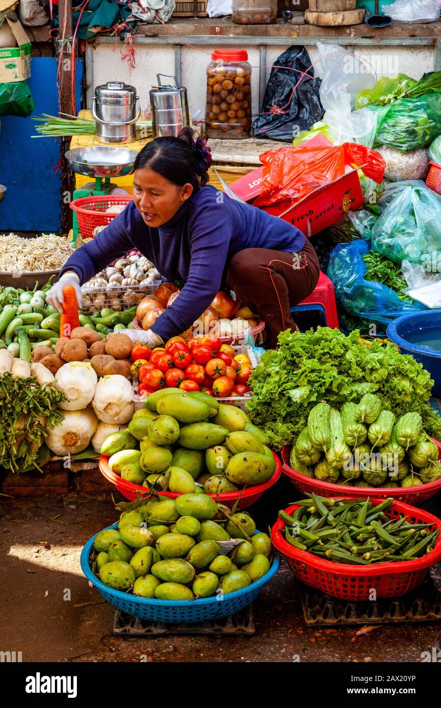 Fruit and Vegetables For Sale At The Psar Nath Market (Central Market ...