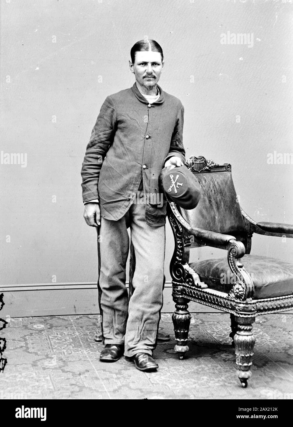 1865 , Washington Navy Yard, D.C., USA : Thomas P. " Boston " Corbett ...