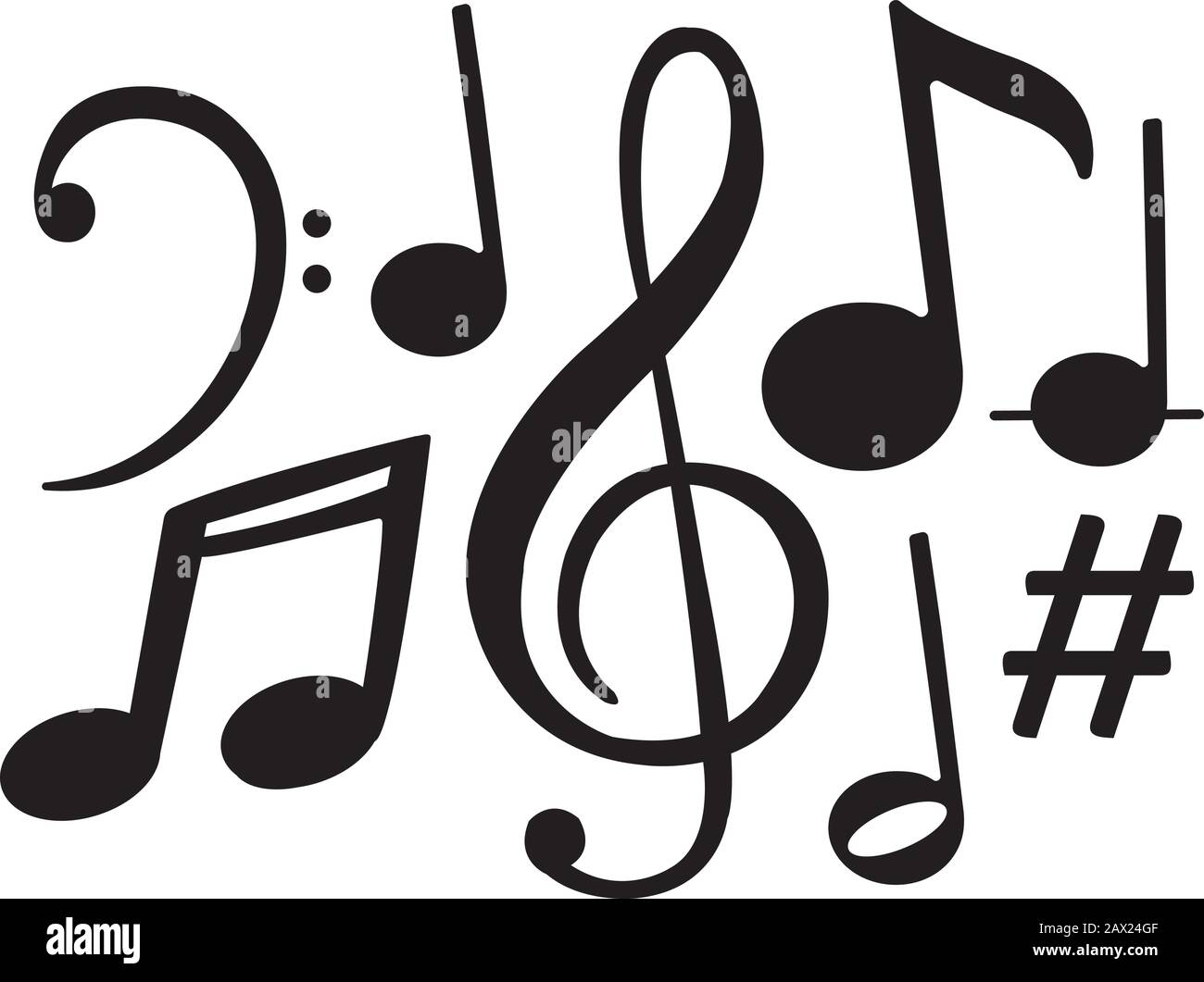 Solfege notation Black and White Stock Photos & Images - Alamy