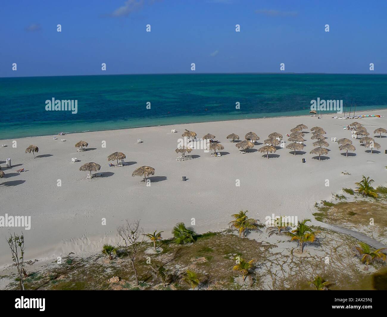 The beautiful beaches and coastline of Varadero, Cuba Stock Photo - Alamy