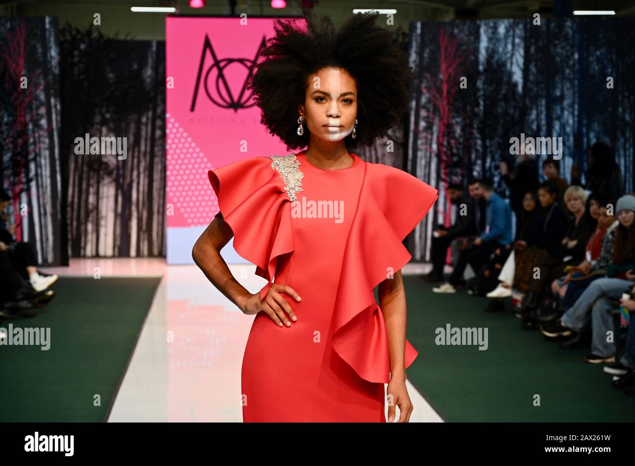 Pure London Runway, Pure London, Olympia, Kensington, London. UK Stock ...