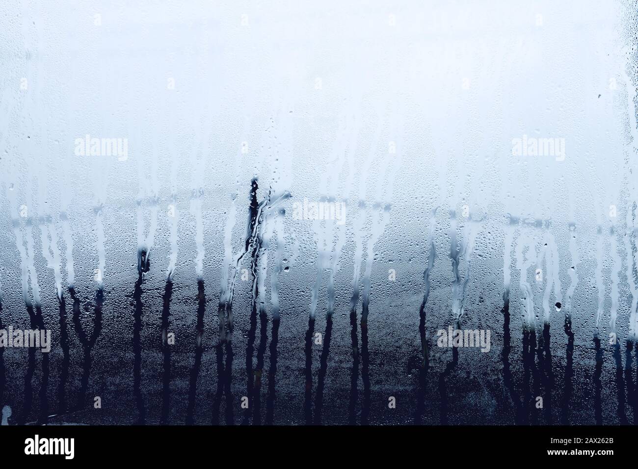 Condensation droplets on a window Stock Photo - Alamy