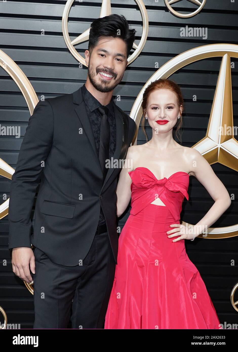 BEVERLY HILLS, CA - FEBRUARY 9: Ross Butler at the Mercedes-Benz Annual ...