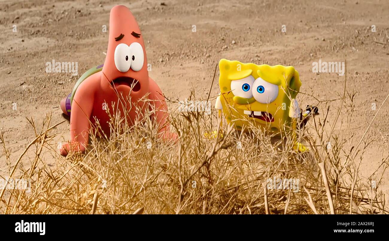 USA. A scene from ©Paramount Pictures film: The SpongeBob Movie: Sponge ...
