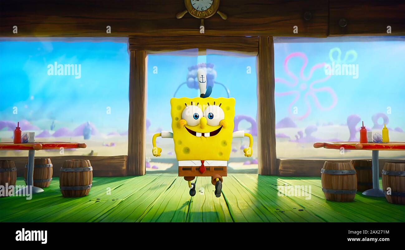 USA. A scene from ©Paramount Pictures film: The SpongeBob Movie: Sponge ...